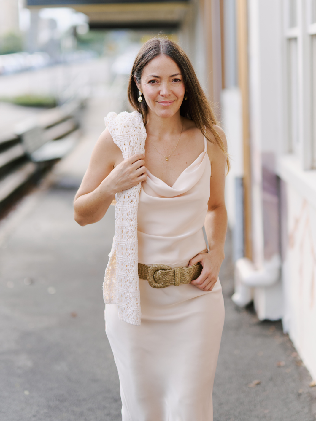 PERLA SATEEN COWL NECK TOP SET | Buy Women's Tops - Privvy Fashion